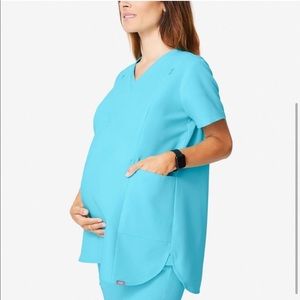 Figs | Tops | Figs Maternity Scrub Top Black Breastfeeding Nursing ...